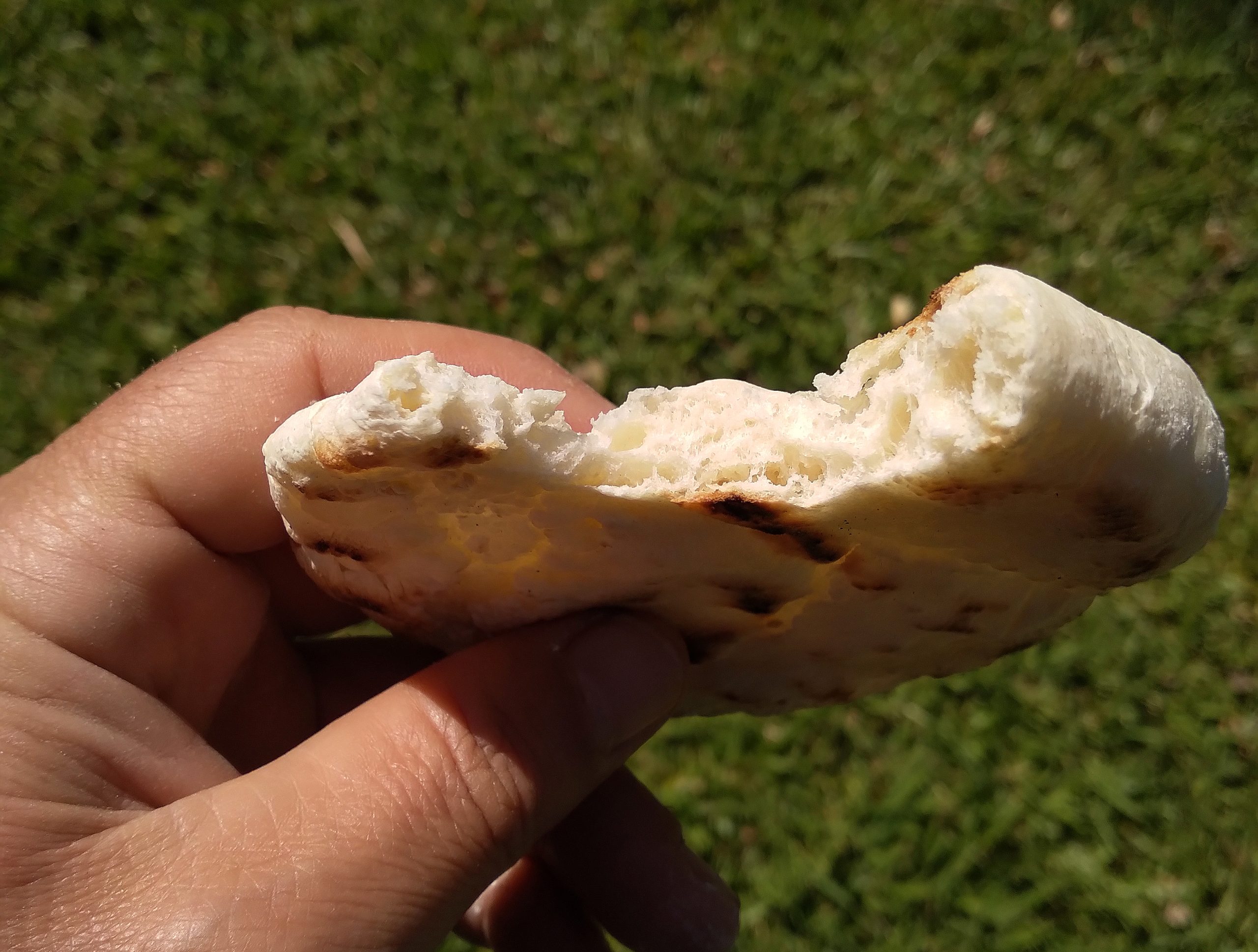Receta—Pan de camping sin horno - Motor—Bread